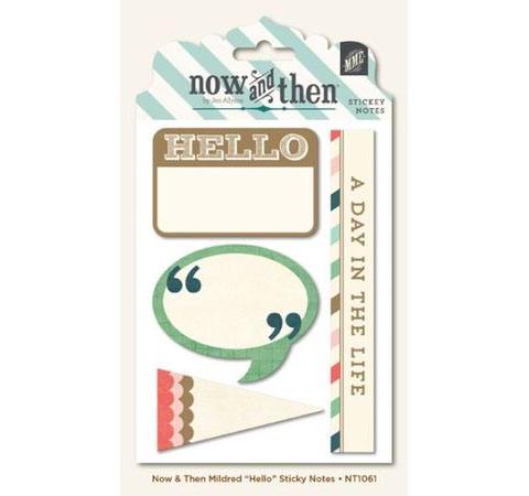 Стікери My Minds Eye Hello Sticky Notes, 4шт. купити за вигідною ціною ...